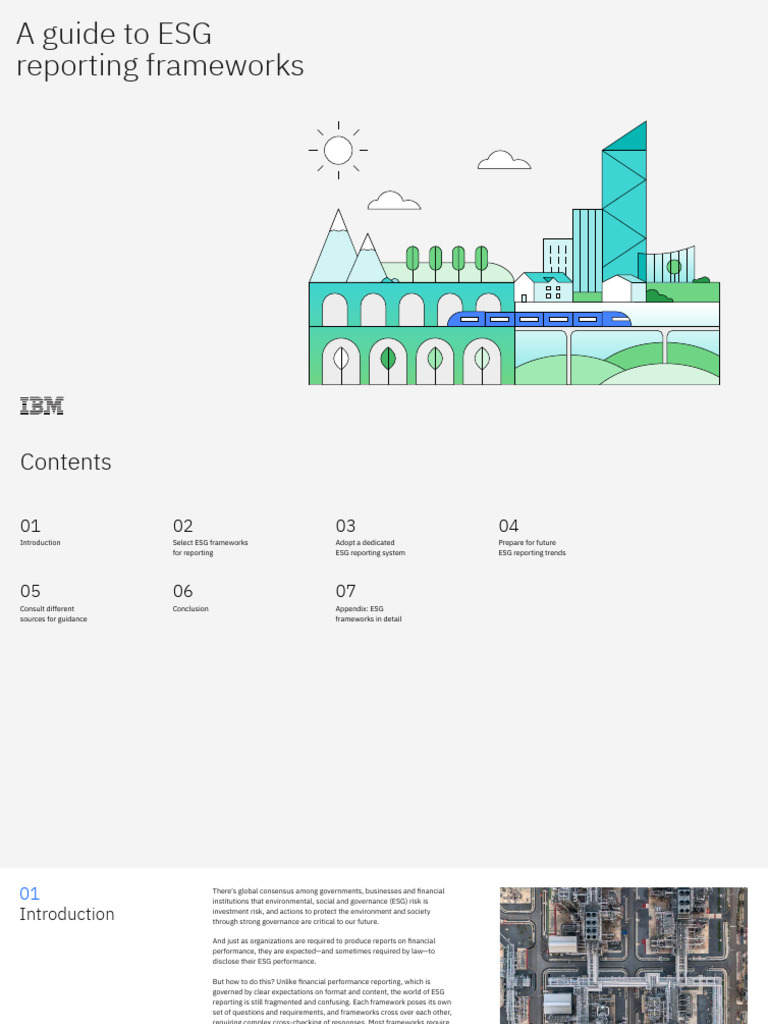A Guide To ESG Reporting Frameworks | PDF | International Financial Reporting Standards | Economies