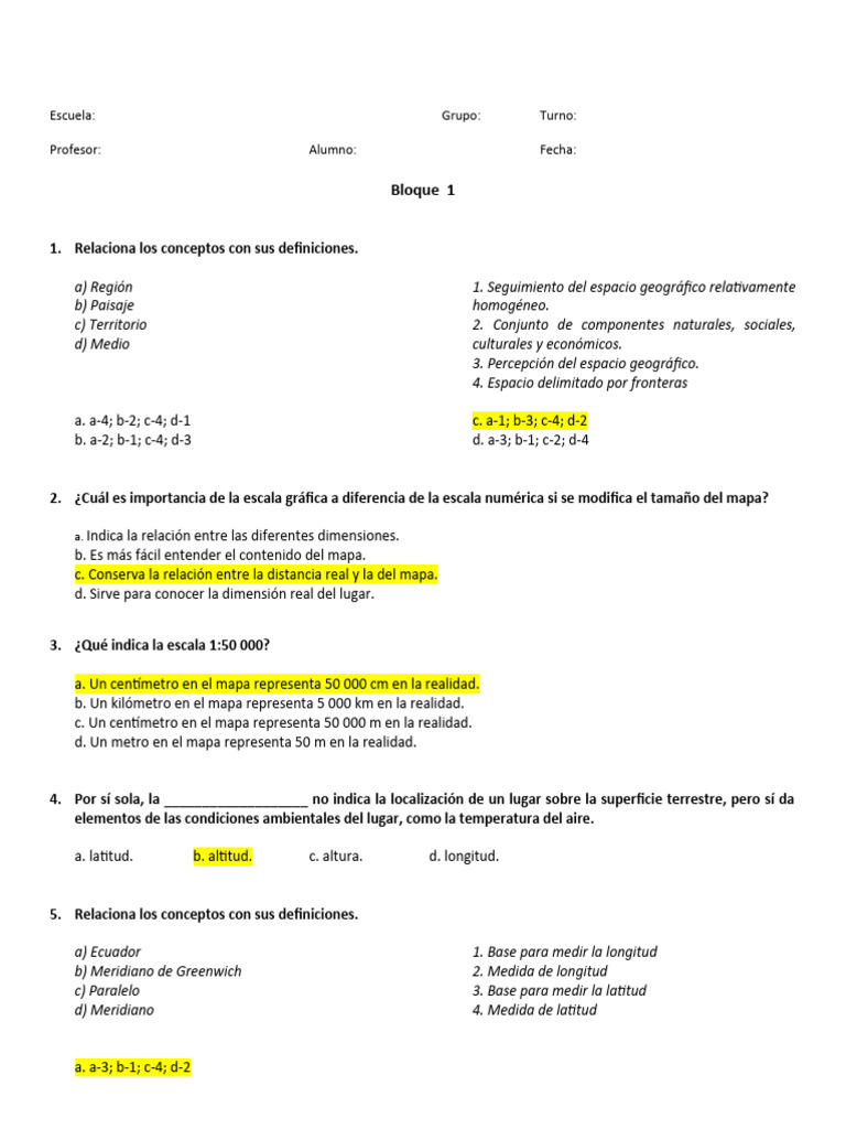 1- EXAMEN-SOL | PDF | Mapa | Tecnología geográfica