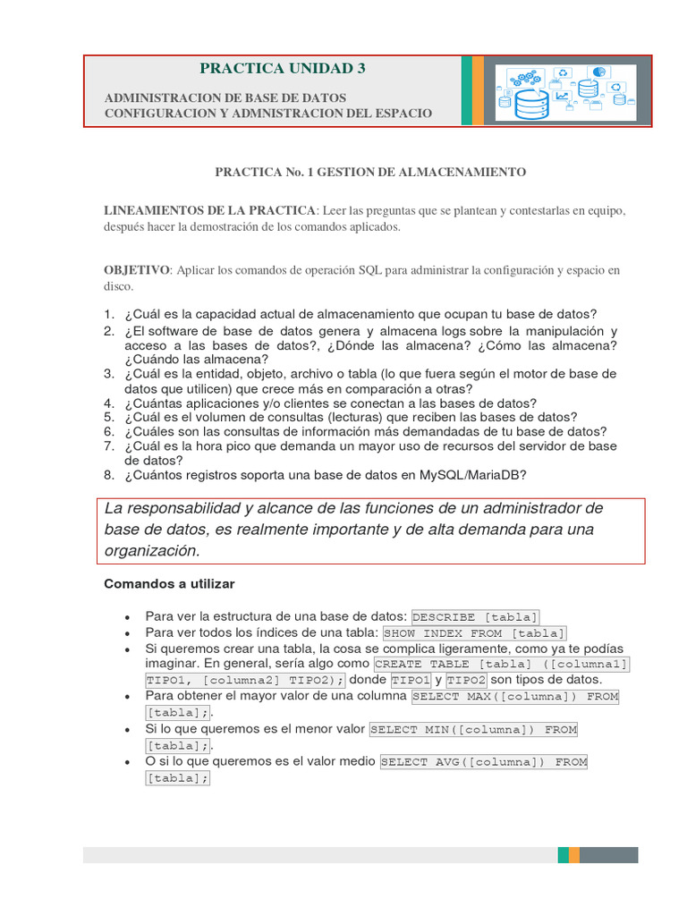 Practica 1 Unidad 3 Pdf Bases De Datos Mi Sql