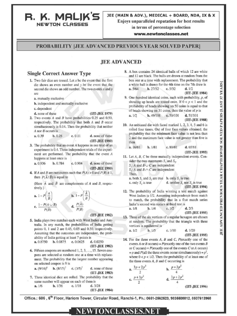 Probability | PDF