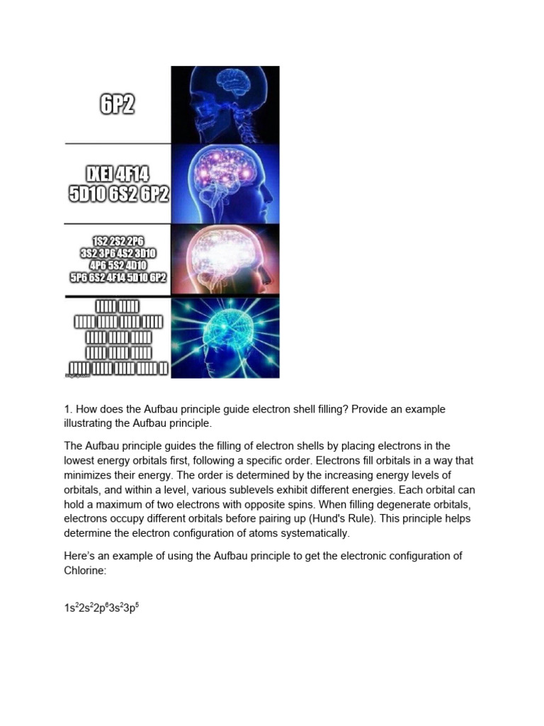 General Chemistry 1 Download Free Pdf Electron Configuration