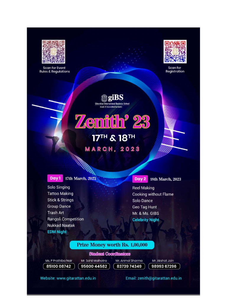 Zenith Brochure 2023 | PDF