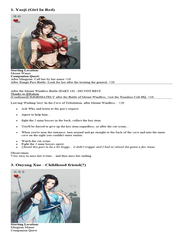 Wandering Sword Heroine | PDF