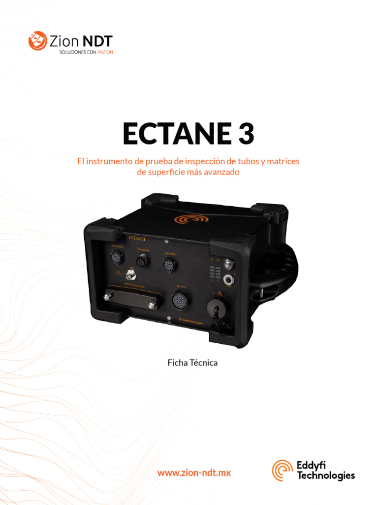 ECTANE 3 Eddyfi | PDF | Interfaces gráficas de usuario | Software