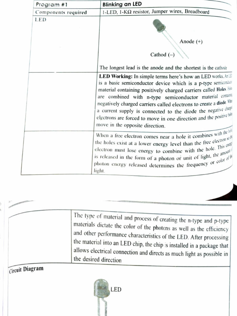 IOT Lab Manual | PDF | Electronic Circuits | Diode