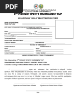 Solicitation Letter Sample Template For Pageant | PDF