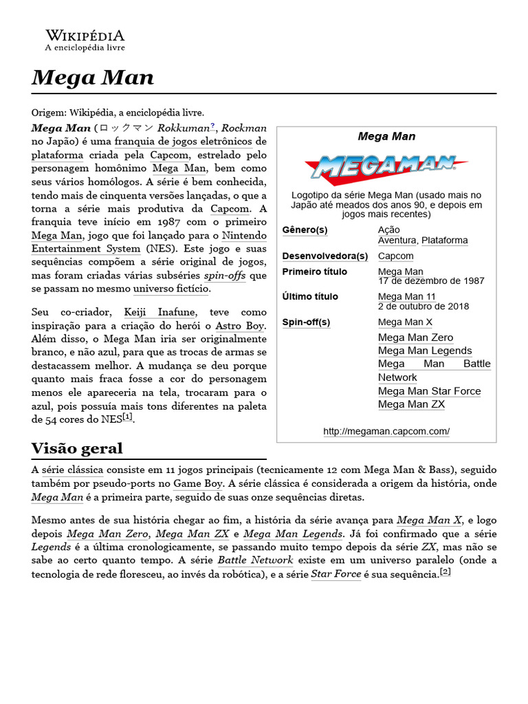 Mega Man | PDF | Capcom