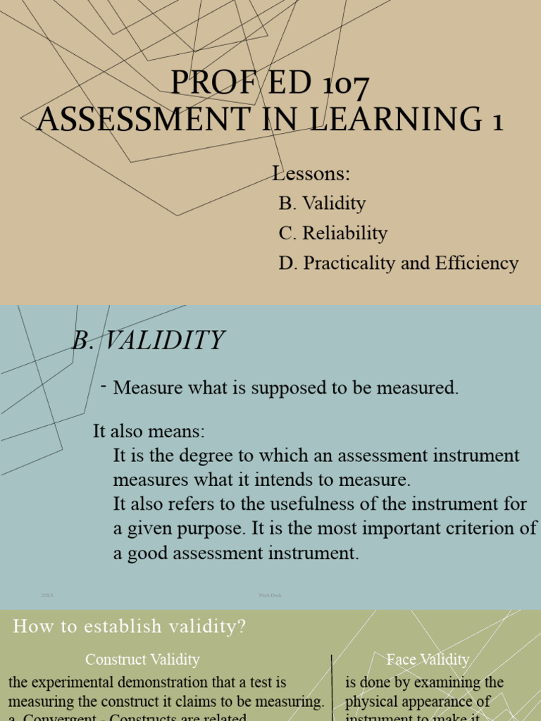 Al1 Lesson 3 | PDF | Validity (Statistics) | Quantitative Research