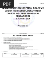 Pe11 Curriculum Guide S.Y. 2022 2023 | PDF | Physical Education ...