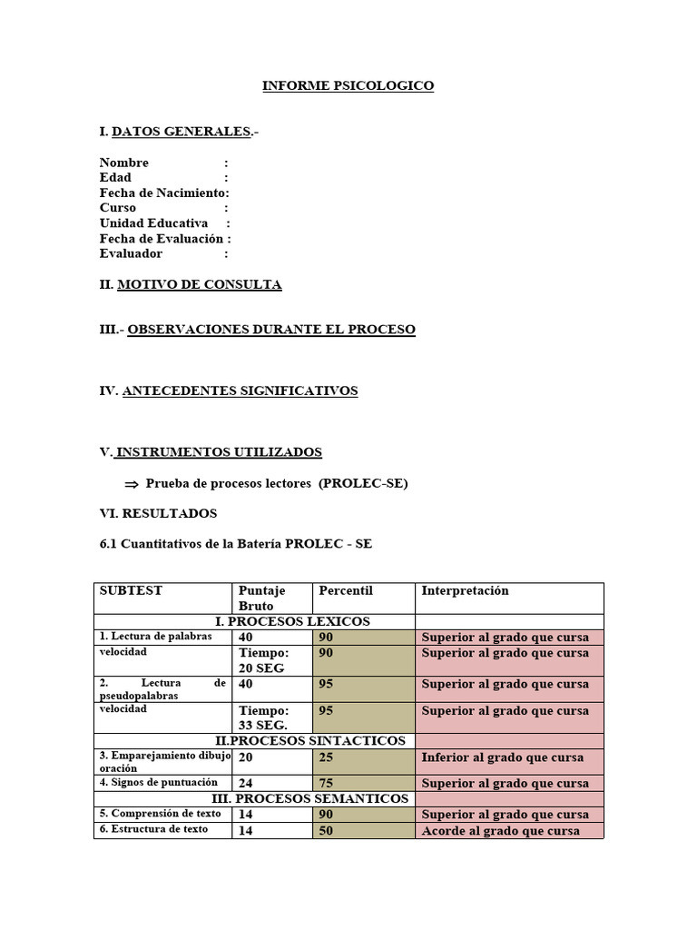 Informe Prolec SE | Descargar gratis PDF | Comunicación humana | Lingüística