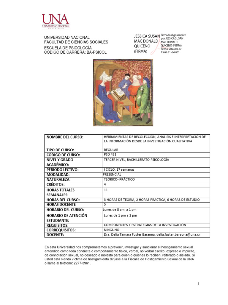 Programa Herramientas 2024 T Fuster 2024-1 | PDF | Análisis | Etnografía