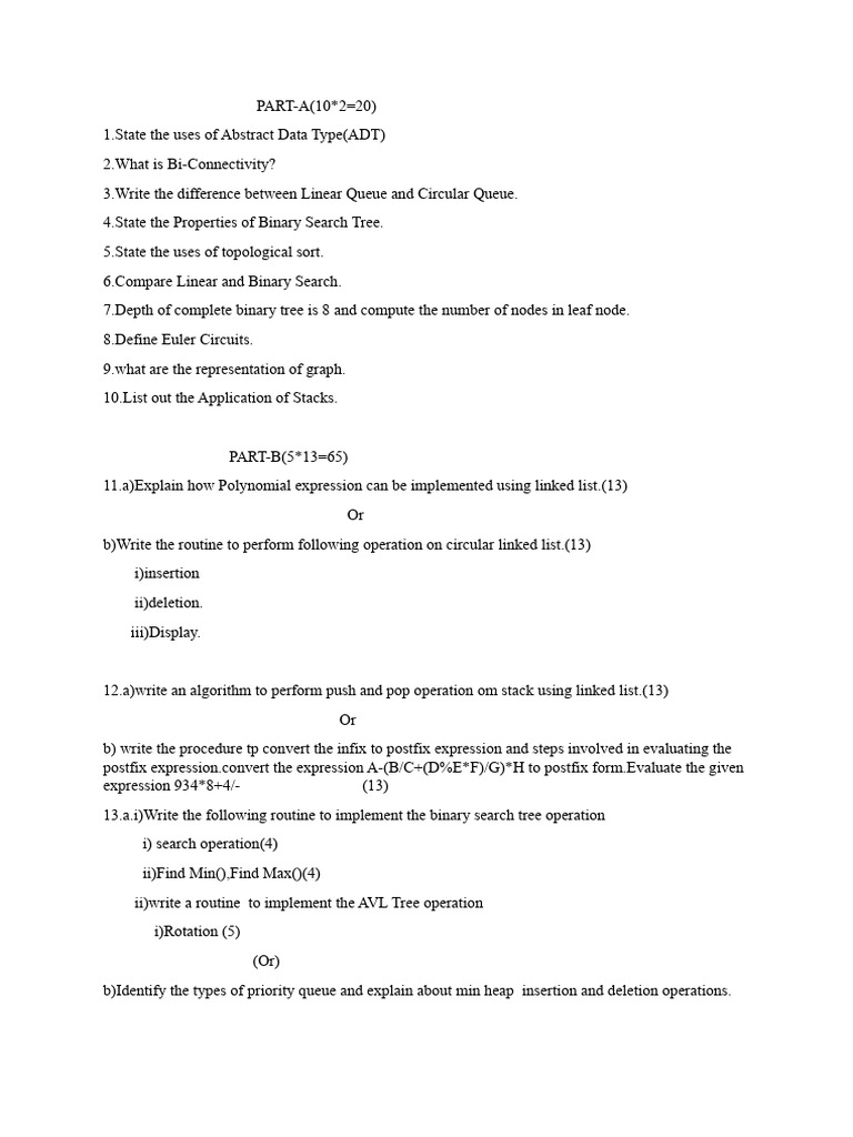 set1_dsmodel | PDF | Theoretical Computer Science | Algorithms