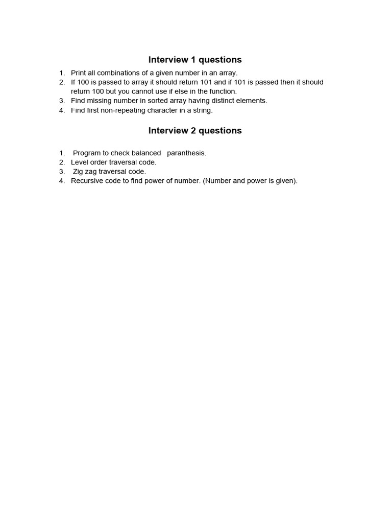 Devsinc Interview Questions | PDF