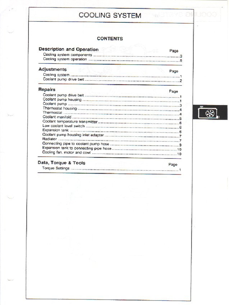 Cooling System | PDF