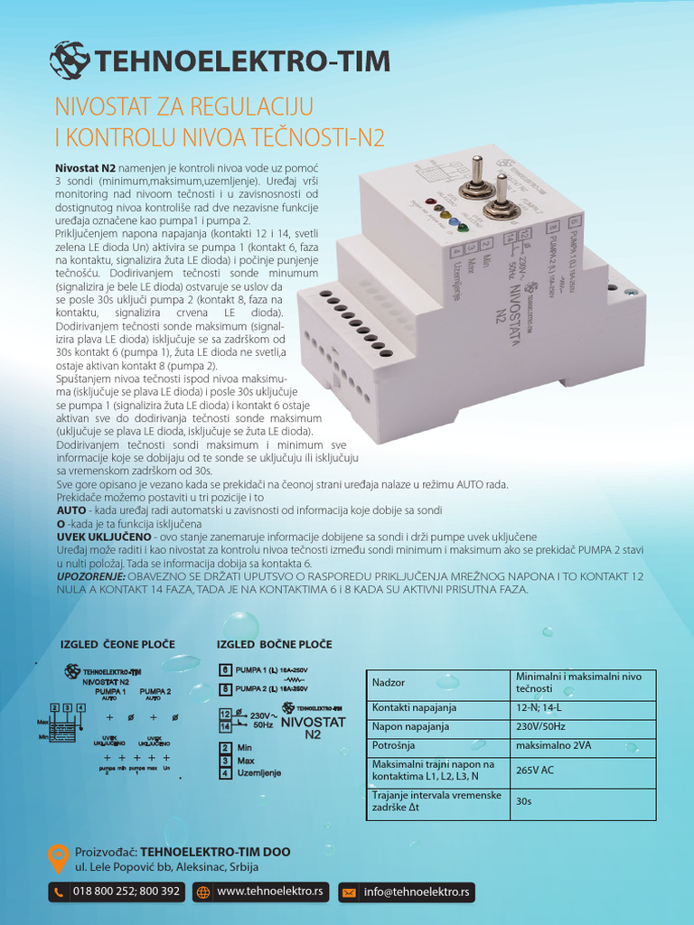 Nivostat N2 Newsletter | PDF