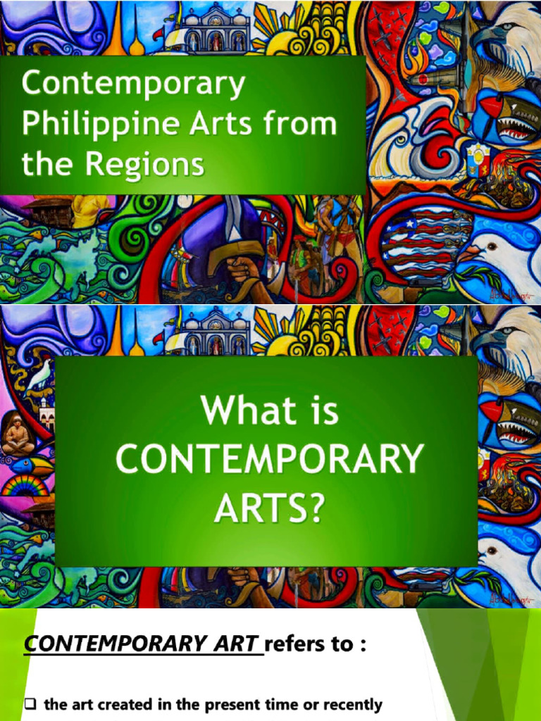 Contemporary Ph. Arts From The Regions | PDF