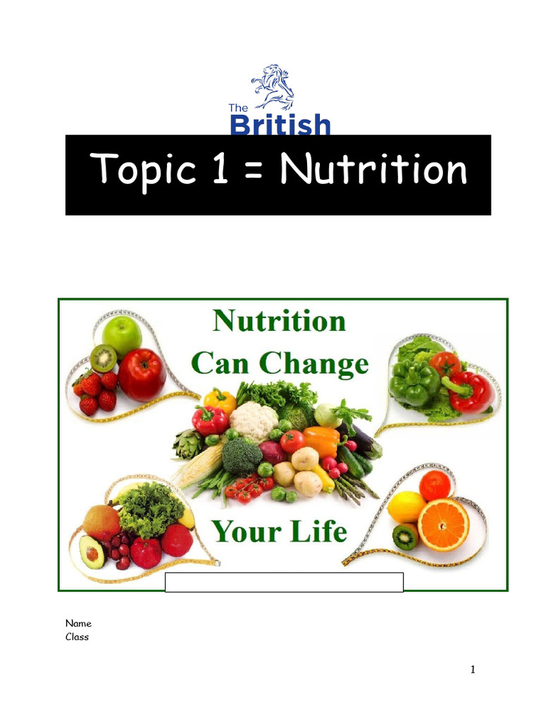 Nutrition Student Booklet 2023 New | PDF | Vitamin | Cooking