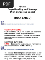 Cargo Stowage Plan Essentials | PDF | Ships | Cargo