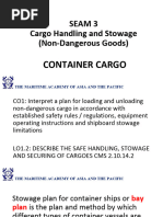 Container Stowage Plans Guide | PDF | Deck (Ship) | Ships
