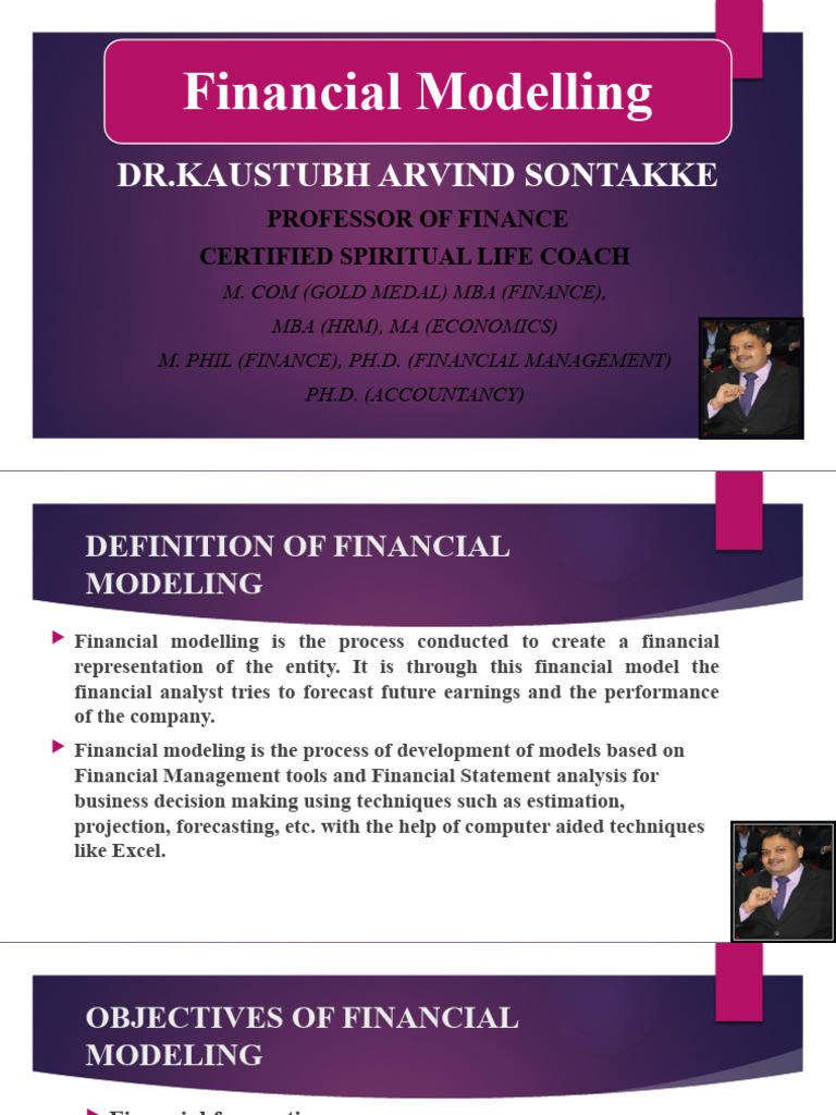 C1.Financial Modeling (Intro) | PDF