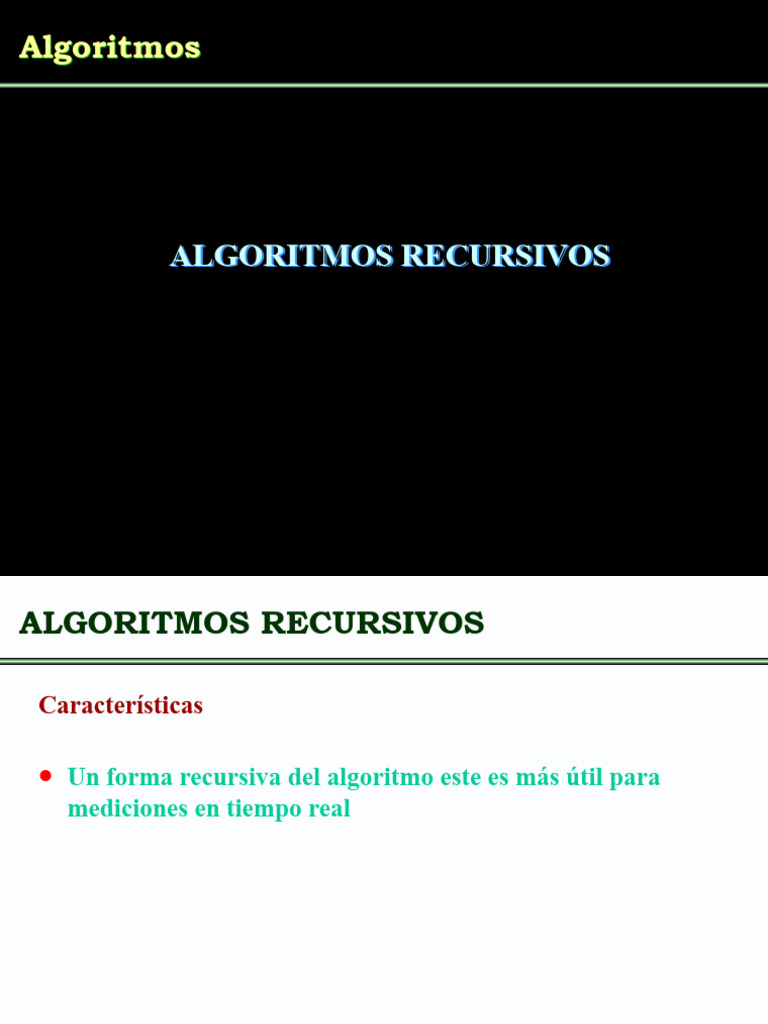 Recursive | PDF Recursive | PDF