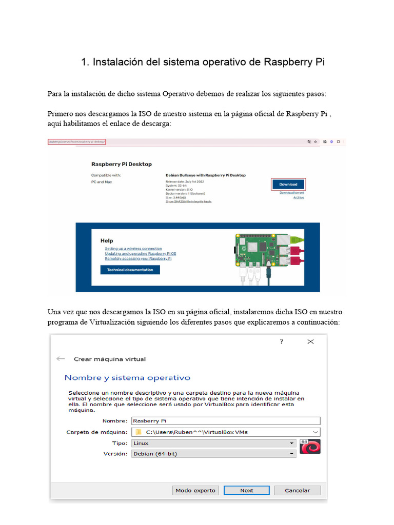 Instalación Del Sistema de Raspberry Pi | PDF | Enrutador (Computación ...