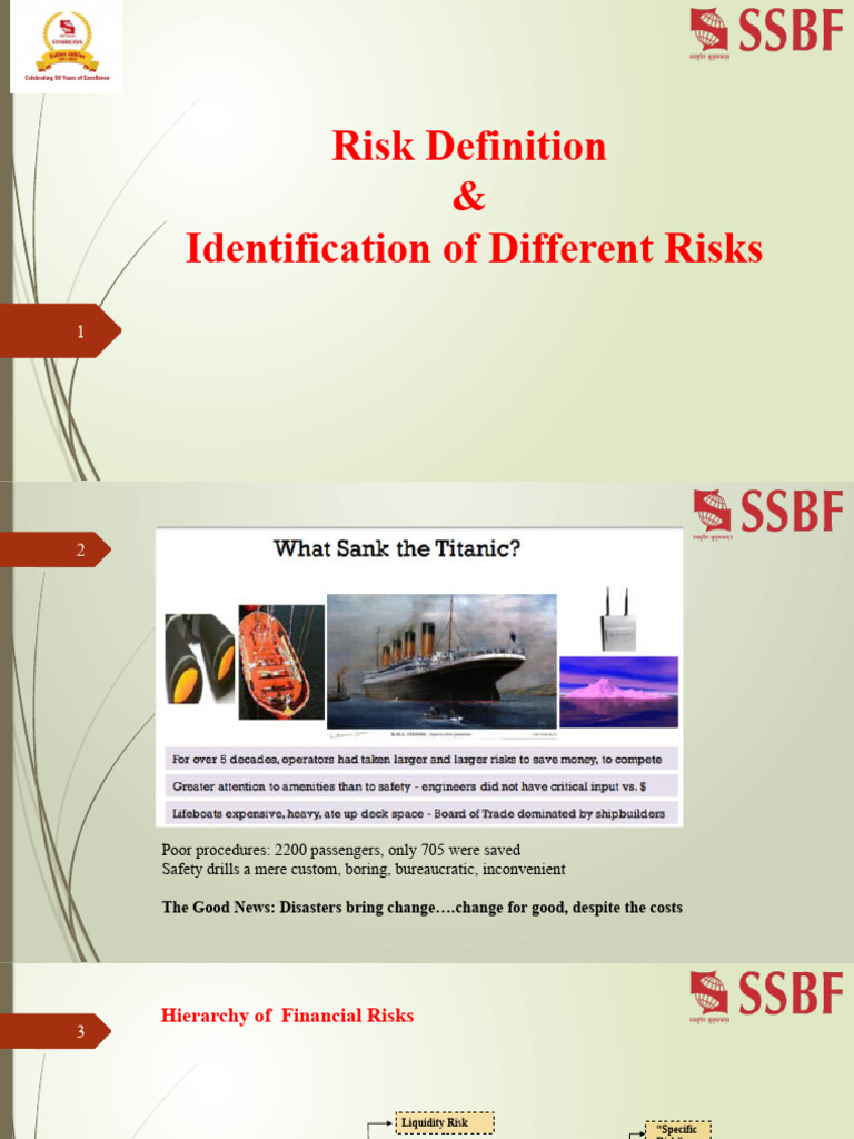 Chapter 2 - Risk Definition | PDF | Financial Risk | Liquidity Risk