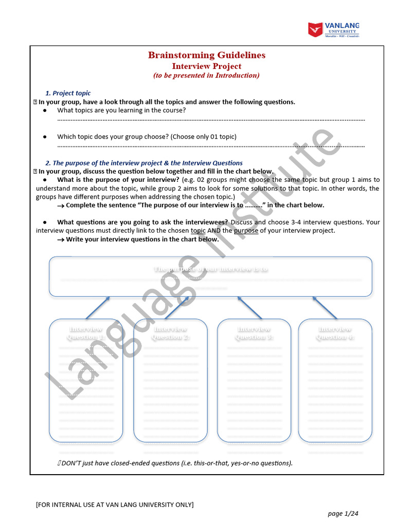 (EDITABLE) PBA Manual - Interview Project | PDF | Interview | Human Communication