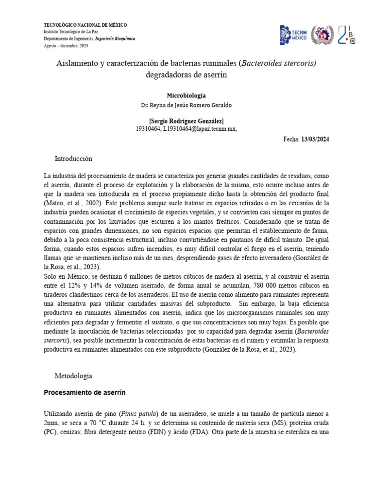 Resumen Micro U2 | PDF | Las bacterias | Aluminio