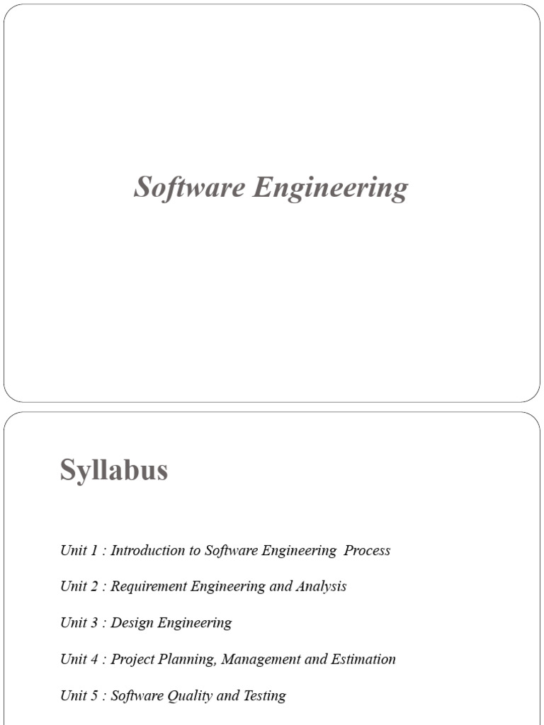 unit-01 | PDF | Scrum (Software Development) | Agile Software Development