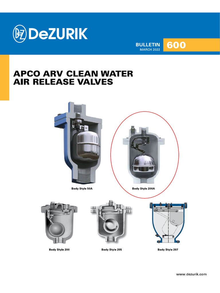 Apco AAV - Model 200A (50mm) | PDF