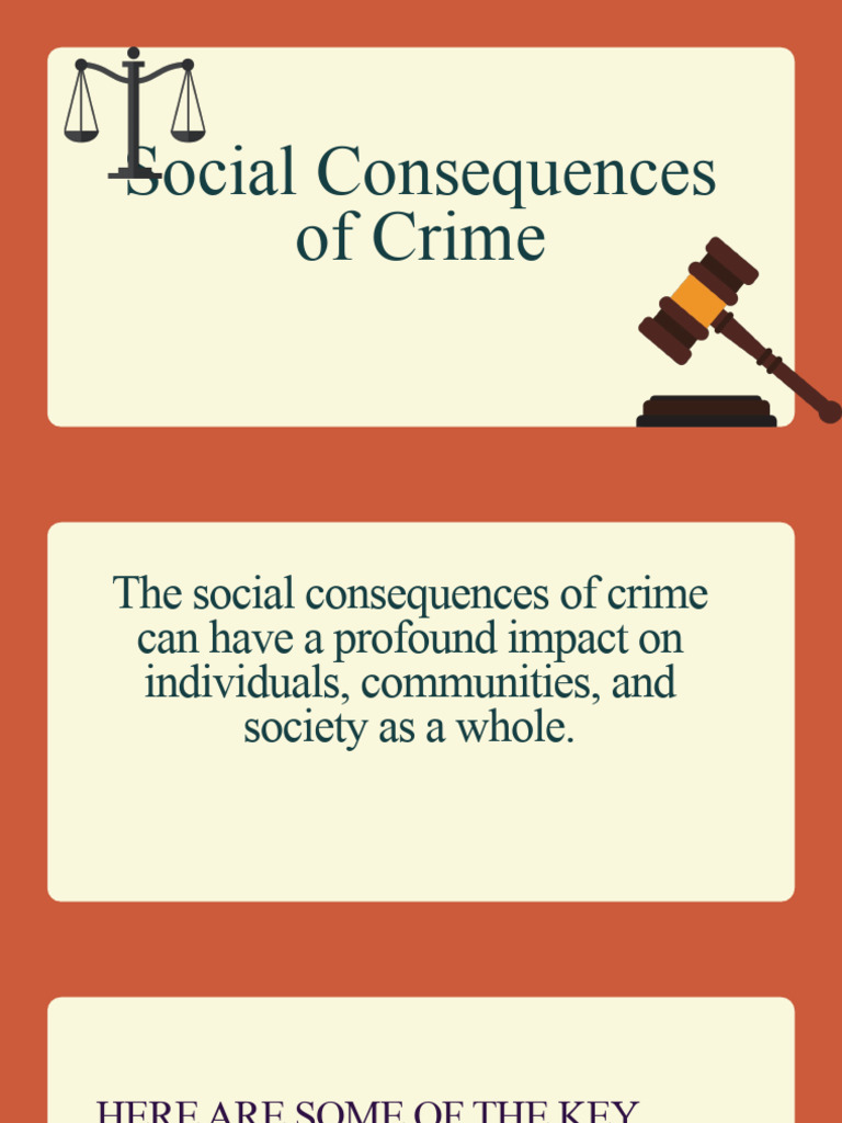 Social Consequences of Crime | PDF | Psychological Trauma | Crimes