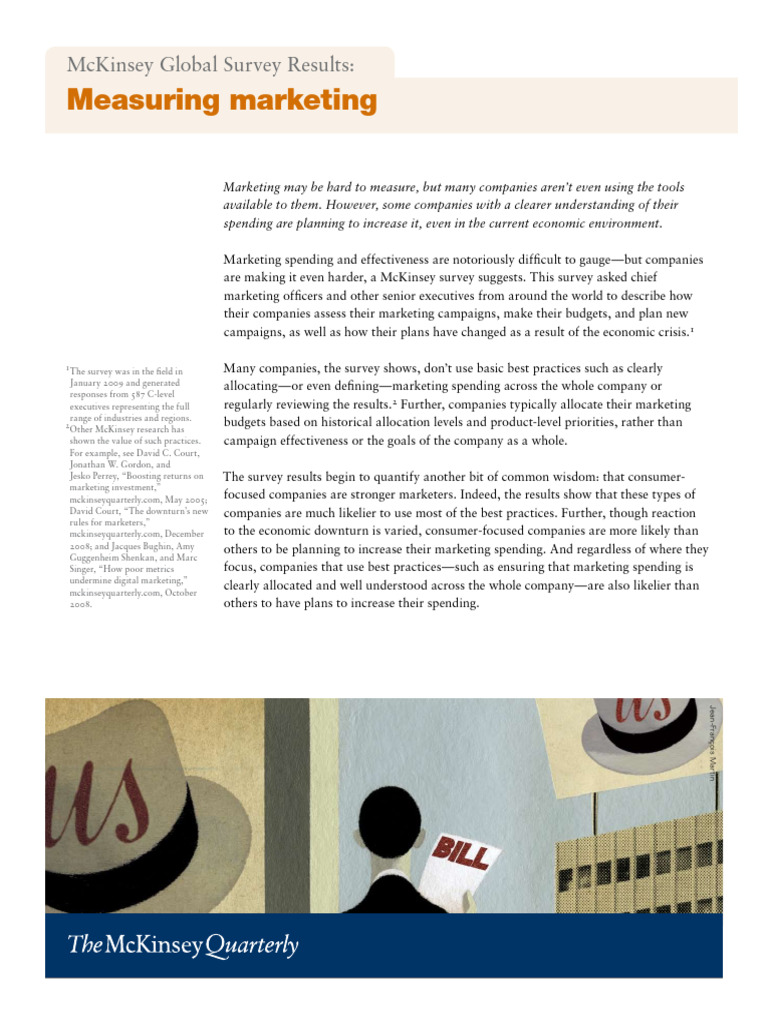 Measuring marketing_McKinsey Global Survey Results_2009 | PDF ...