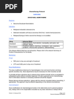 ICE Chemotherapy Protocol for Lymphoma | PDF | Chemotherapy | Lymphoma
