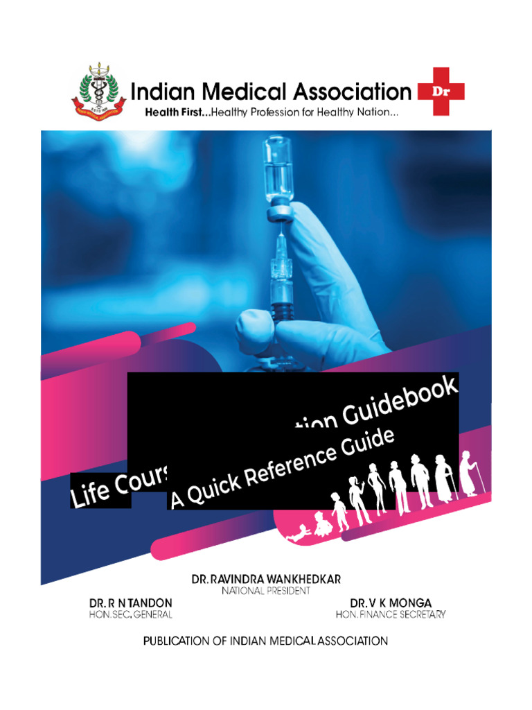 IMA LifeCourse Immunization Guide 2018 DEC21 | PDF