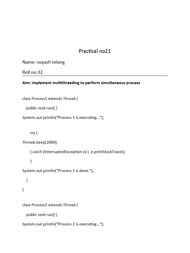 Yogesh - Java - No21 (1) Done | PDF