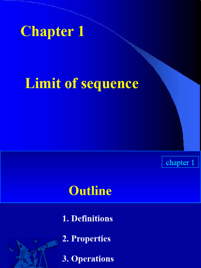 Sequence Limits and Convergence Explained | PDF | Limit (Mathematics ...