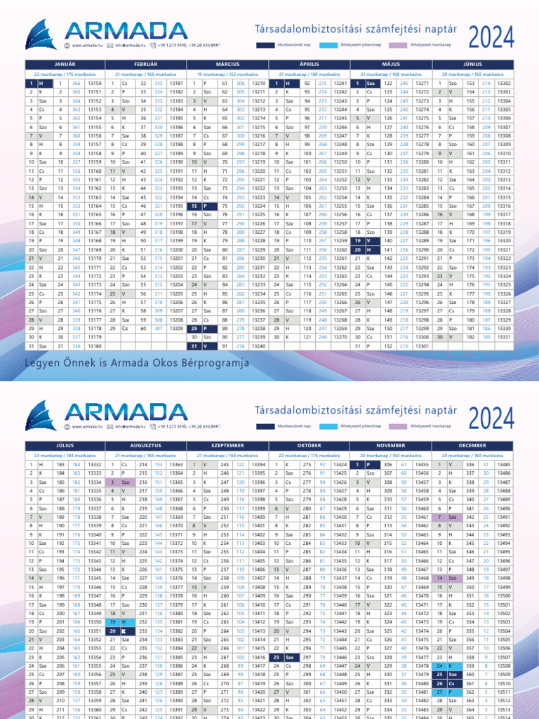 TB Naptar Armada 2024 | PDF