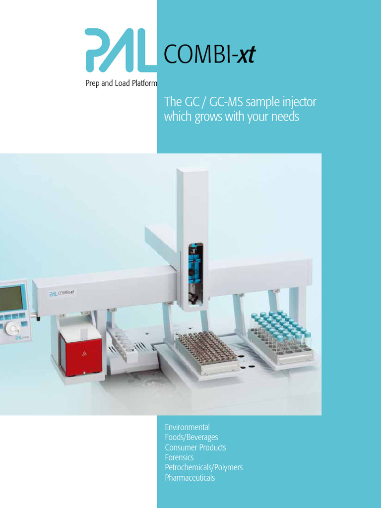 COMBI Brochure - Web | PDF | Gas Chromatography | Syringe