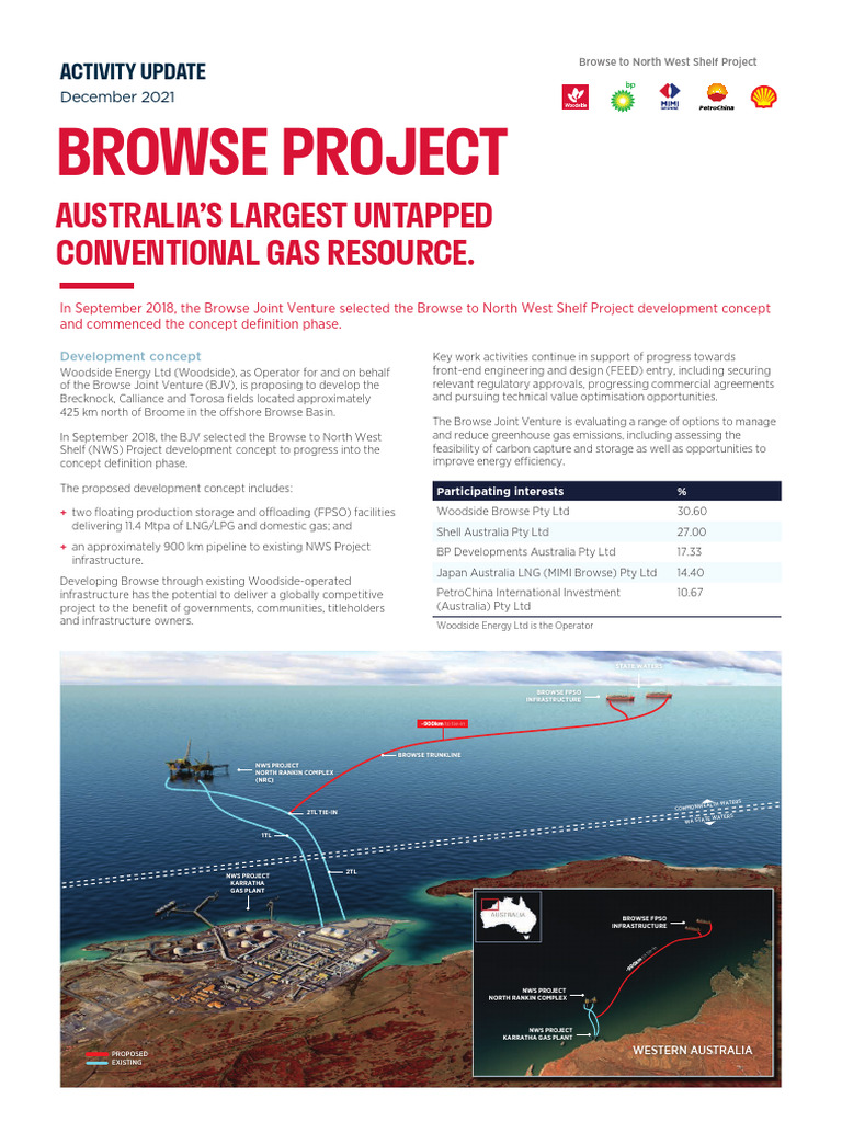 Browse Project Fact Sheet (December 2021) | PDF | Natural Gas | Nature