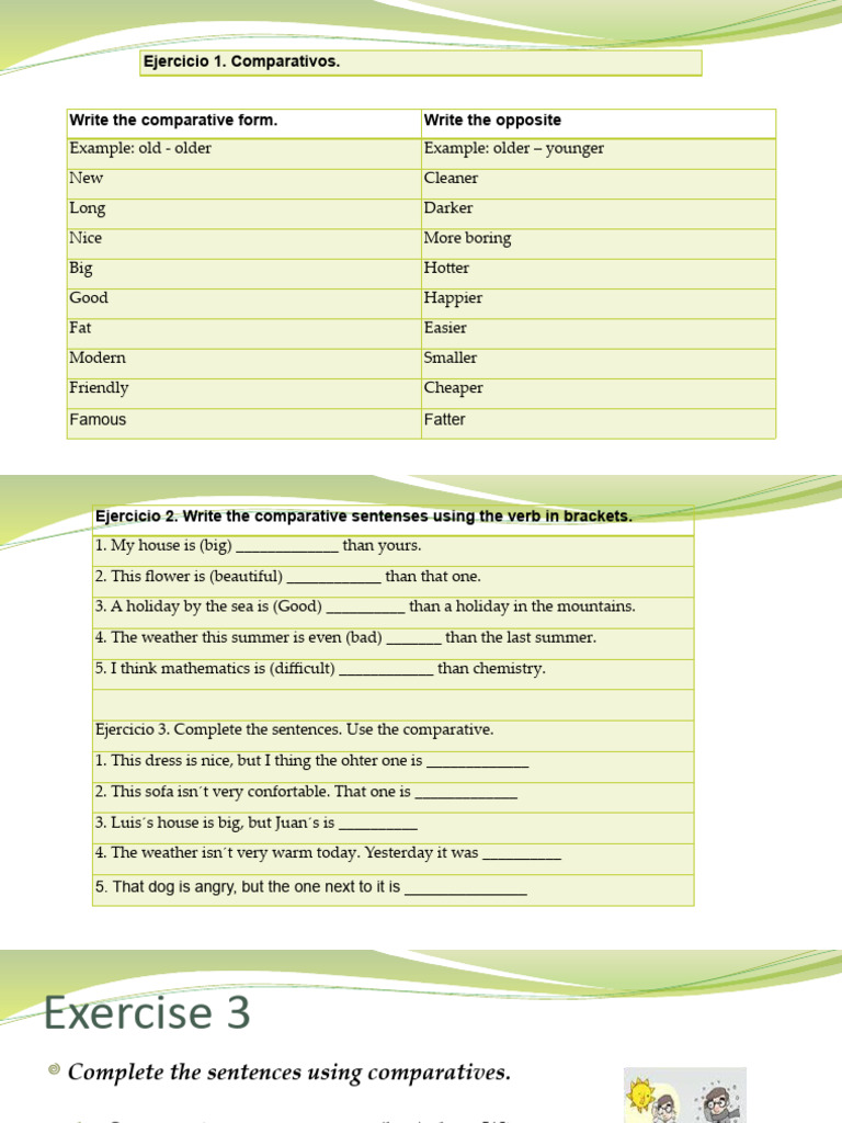 Comp & Super Ejerc. | PDF | Language Arts & Discipline | Teaching Methods & Materials