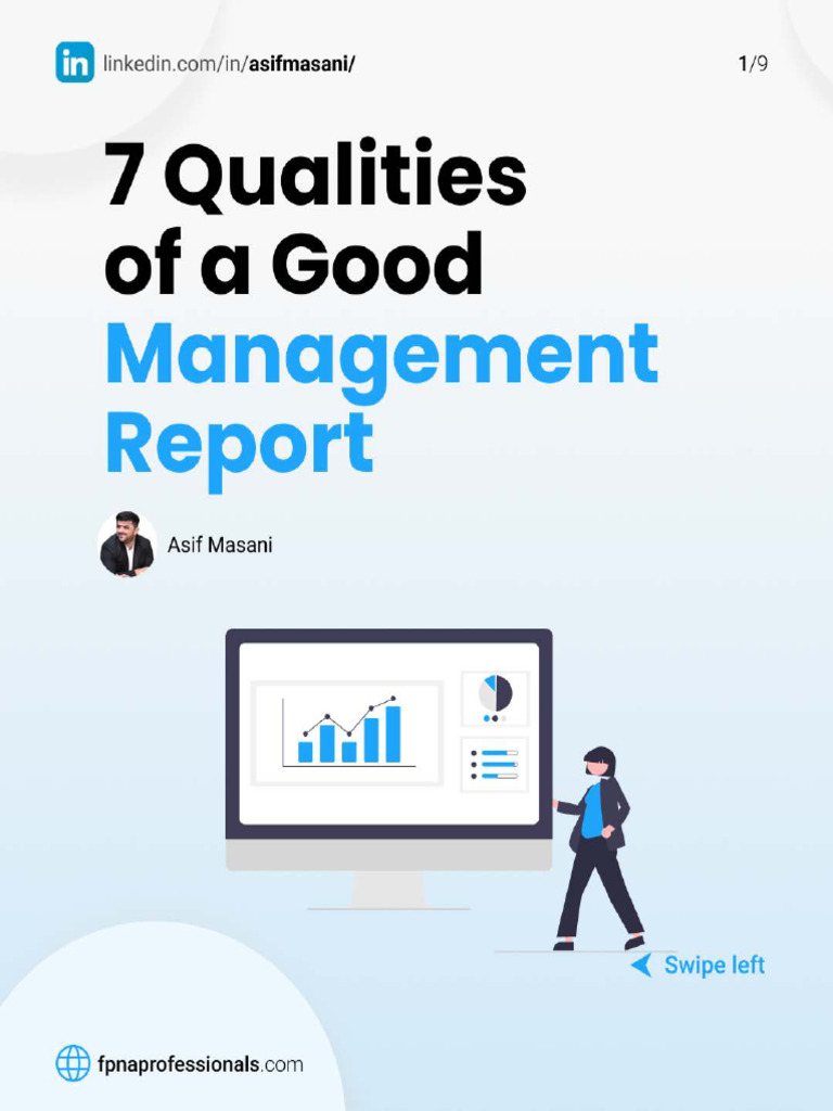 7 Qualities of A Good Management Report | PDF