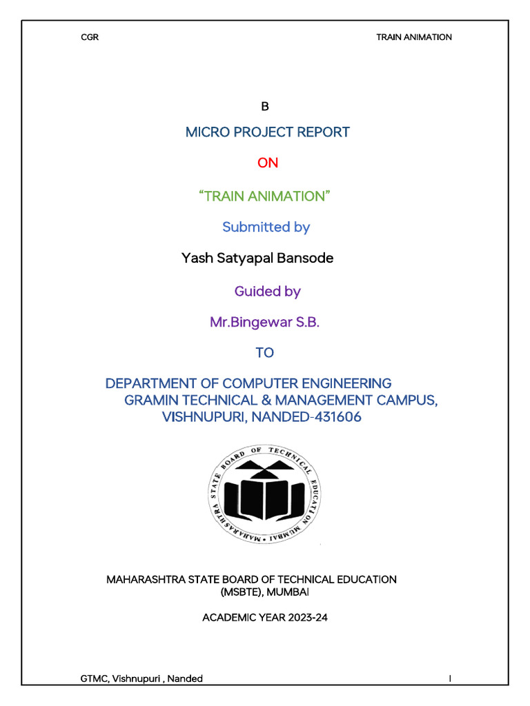 Yash CGR Print | PDF | Simulation | Computer Graphics