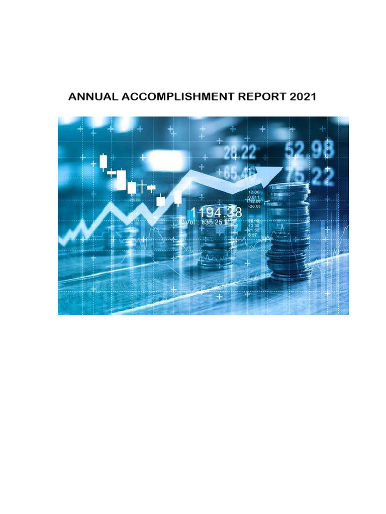 Mto Annual Accomplishment 2021 Pdf Government Finances Economies