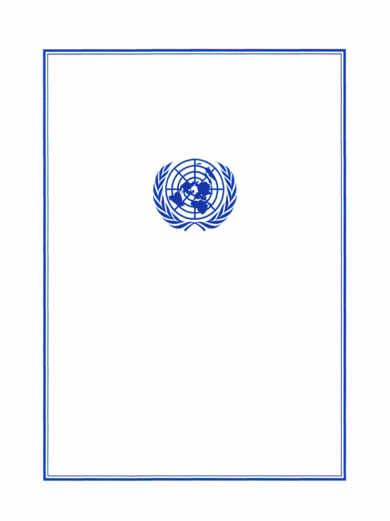 United Nations Conference On The Status of Stateless Person CH - V - 3p ...