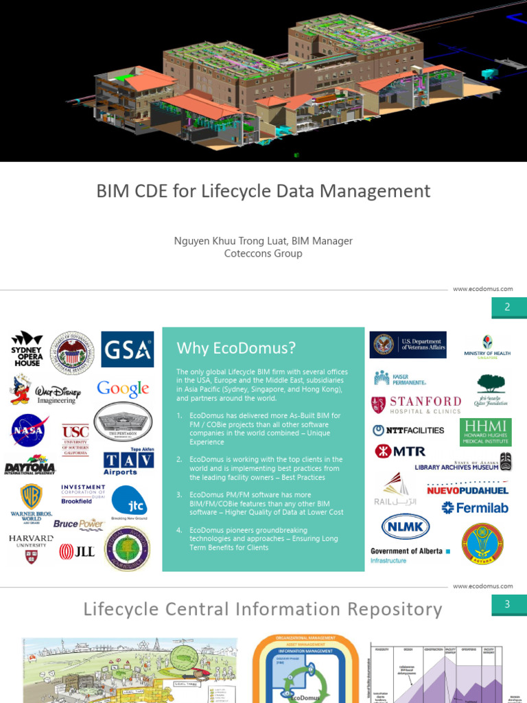 EcoDomus: BIM CDE for Lifecycle Management | PDF | Building Information ...