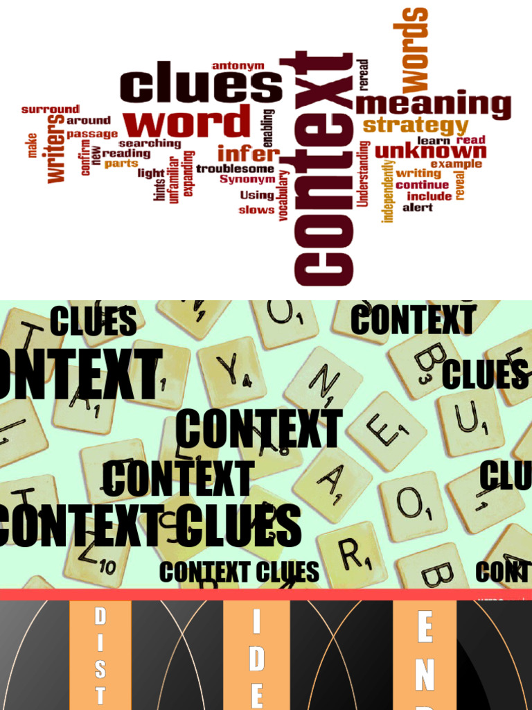 Context Clues | PDF | Linguistics | Grammar