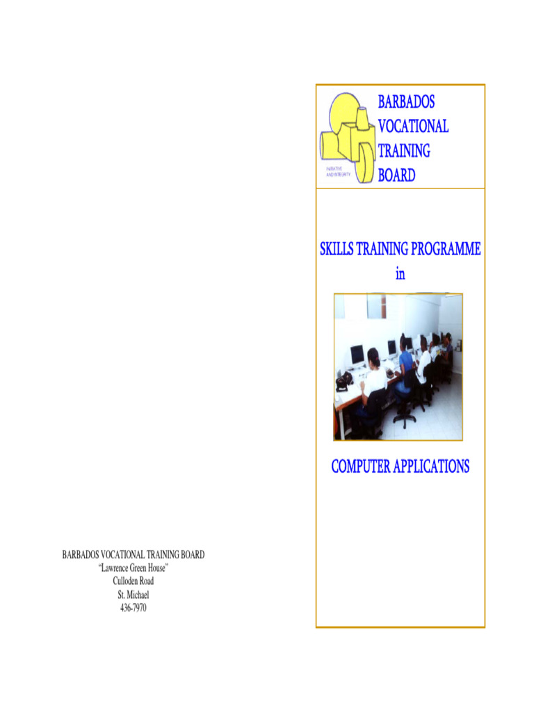 Computer Applications | PDF | Vocational Education | Computing