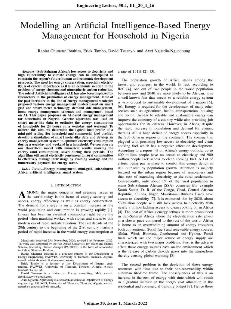 EL_30_1_16 | PDF | Smart Grid | Energy Conservation