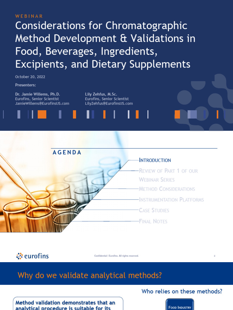 Webinar - Considerations For Chromatographic Method Development ...